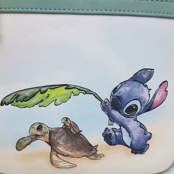 Loungefly | Bags | Loungefly Stitch Turtles Mini Backpack Coin Purse ...